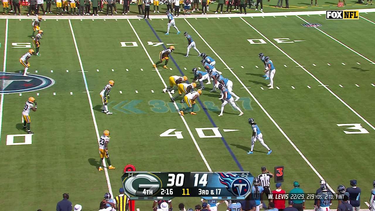 Green Bay Packers safety Xavier McKinney's fourth quarter INT vs. Levis ...