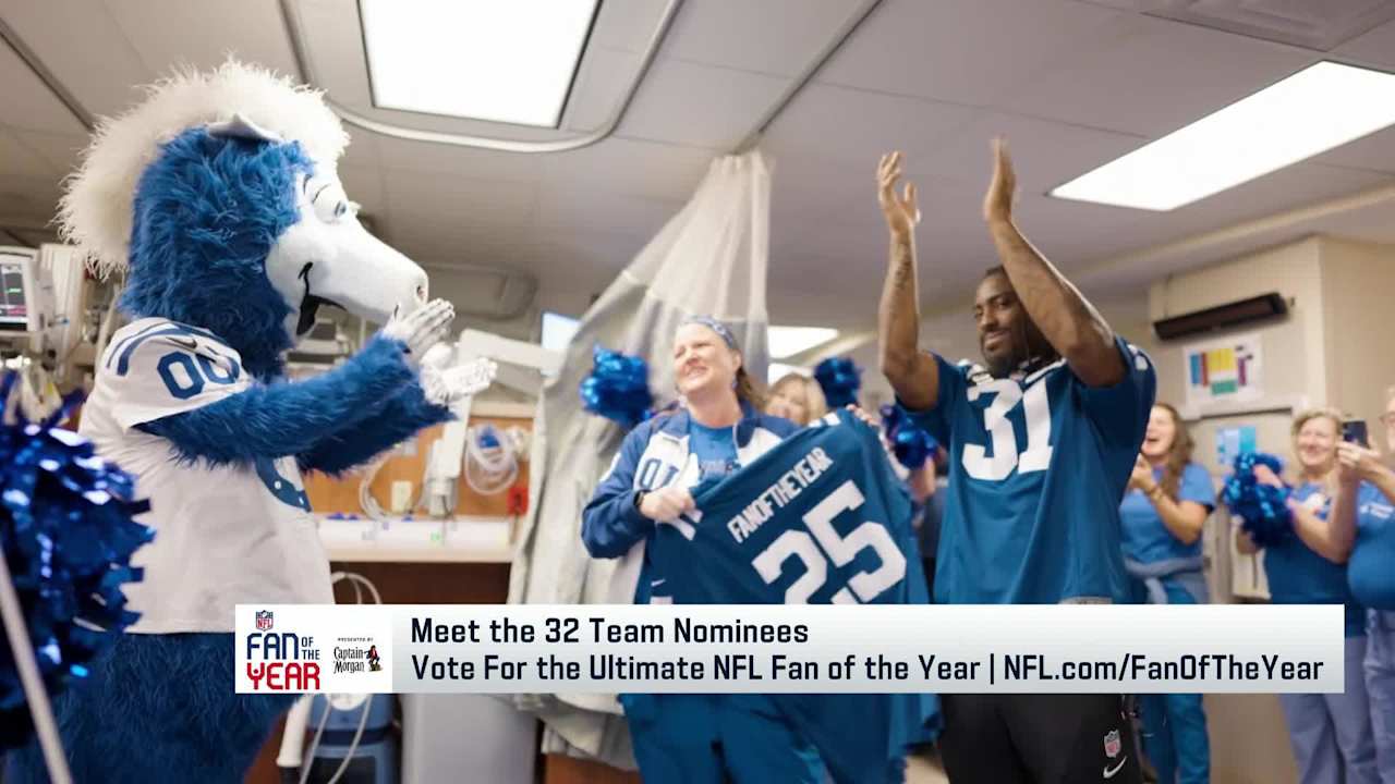 Indianapolis Colts 'Fan of the Year' | 'NFL GameDay Morning'