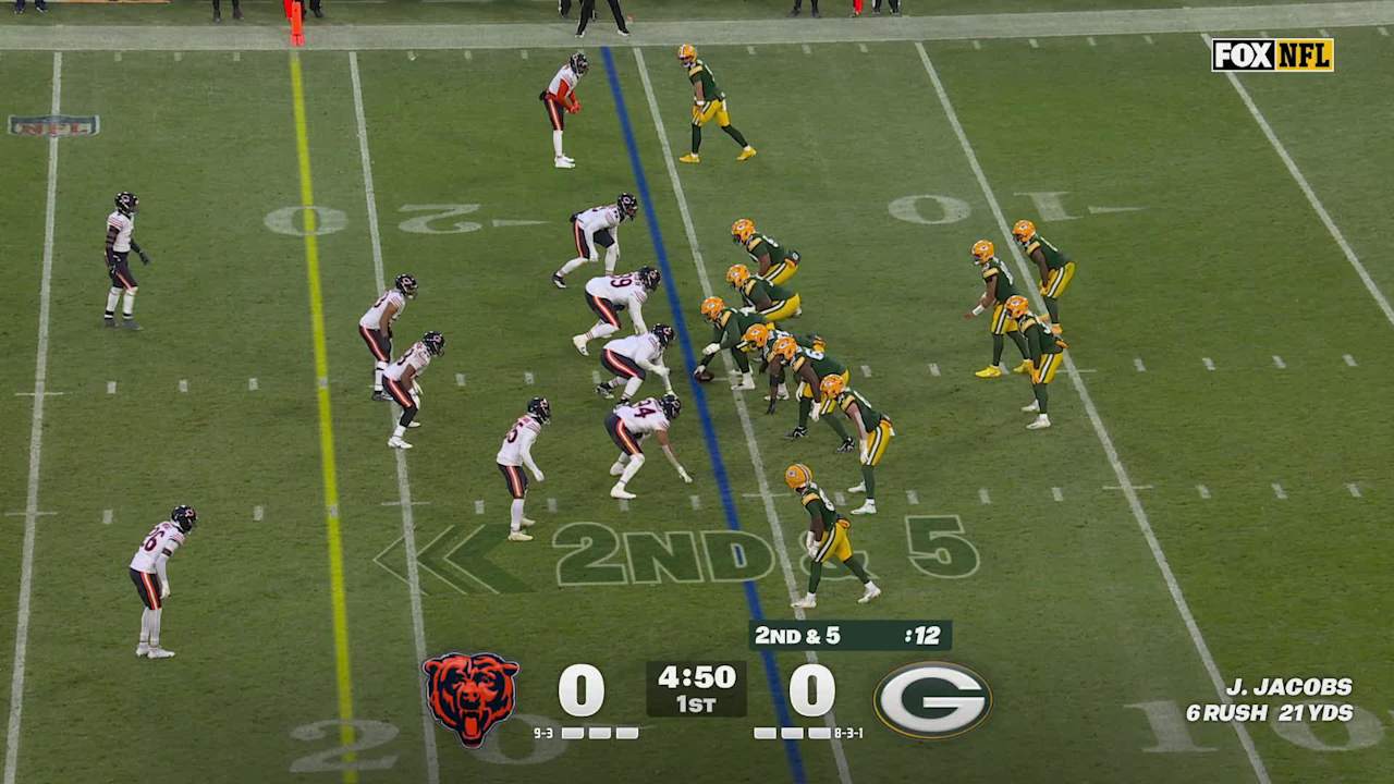 Green Bay Packers quarterback Jordan Love's slant pass hits wide ...
