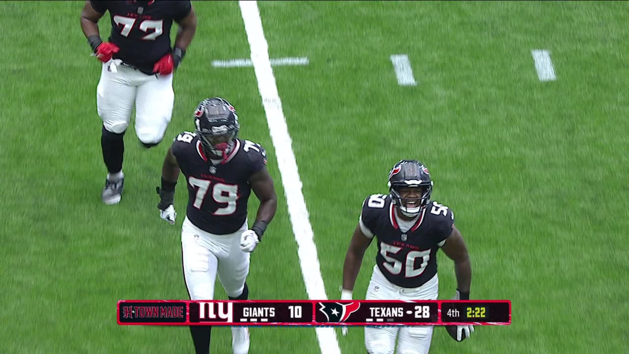 Houston Texans defensive end Malik Fisher corrals Houston Texans ...