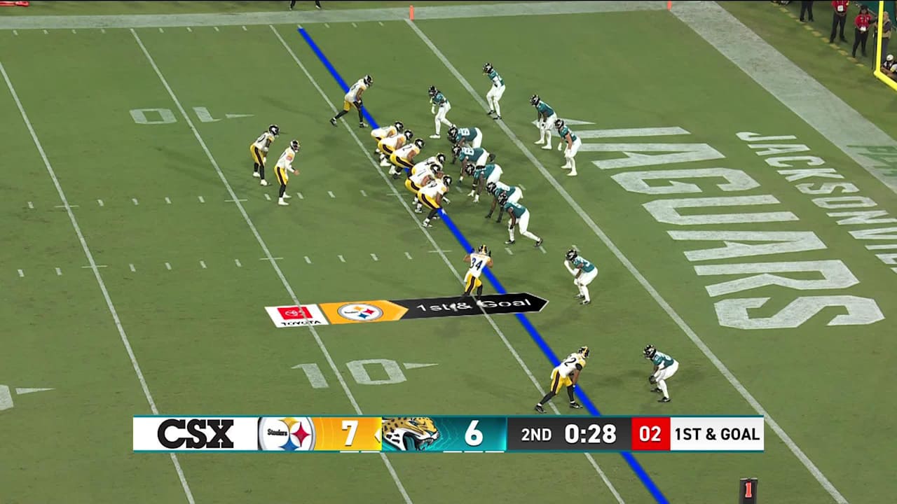 Pittsburgh Steelers wide receiver Max Hurleman celebrates 3-yard TD ...