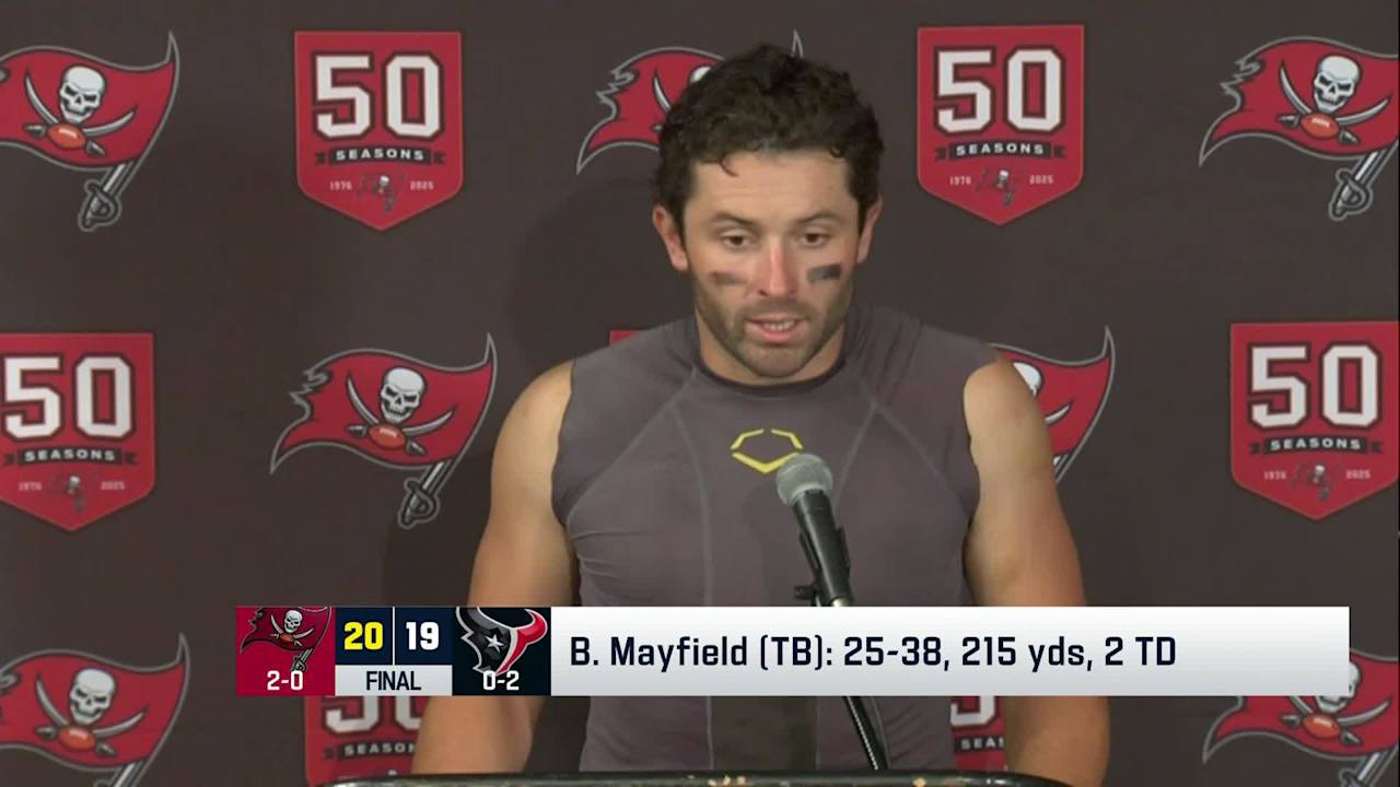 Tampa Bay Buccaneers quarterback Baker Mayfield: 'We're finding ways to ...