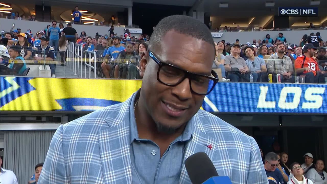 Former tight end Antonio Gates joins CBS Sports' A.J. Ross for on-field ...