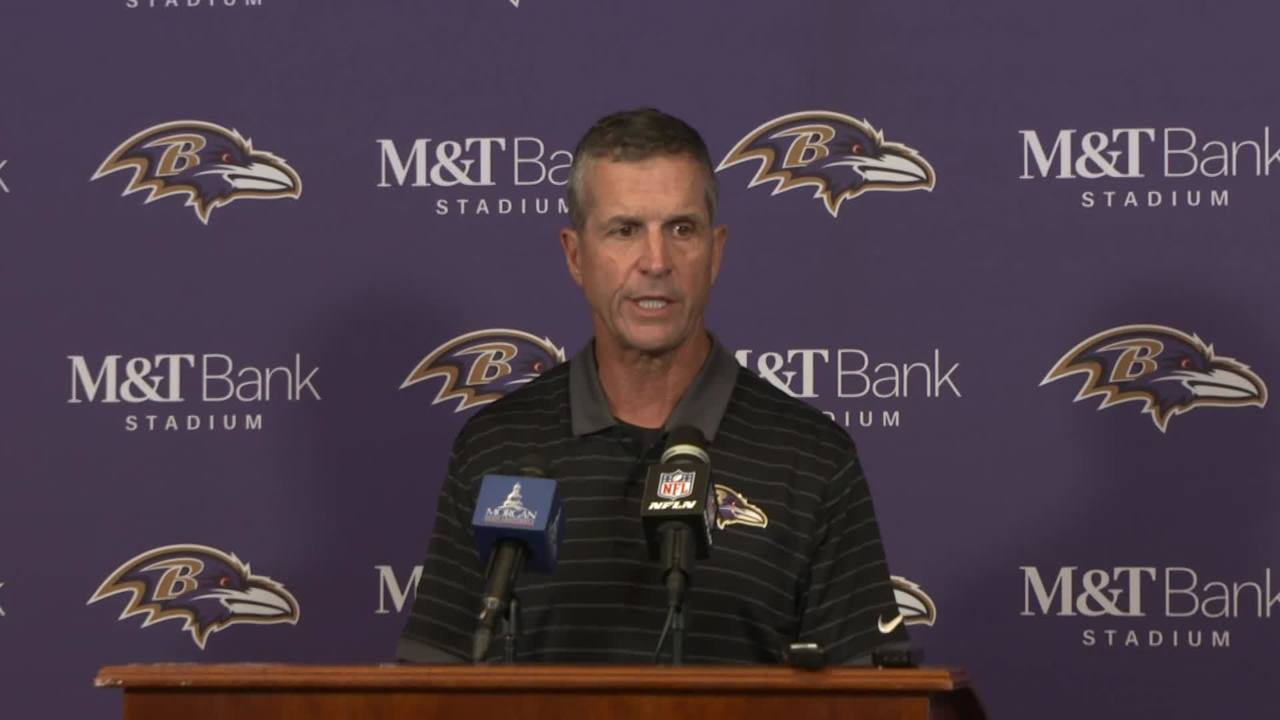 Baltimore Ravens head coach John Harbaugh: 'We're going to have to find ...