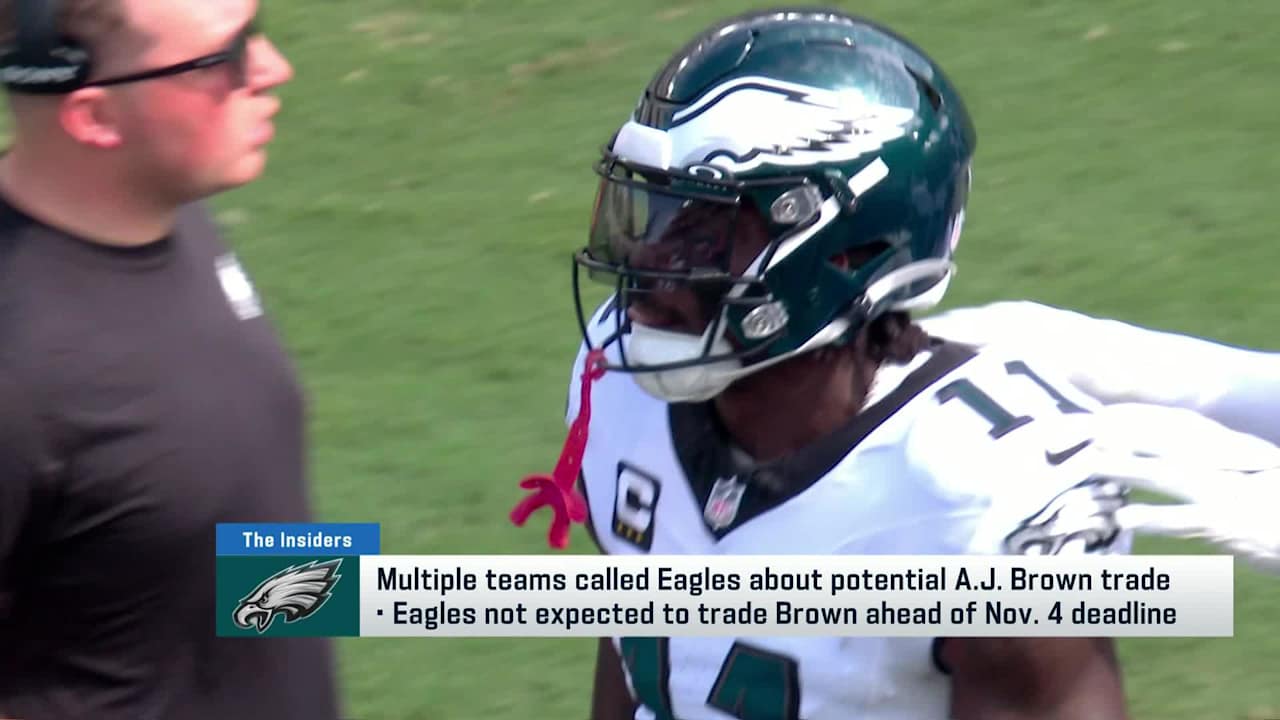 NFL Network Insider Mike Garafolo: Teams have called Philadelphia Eagles about potential wide ...