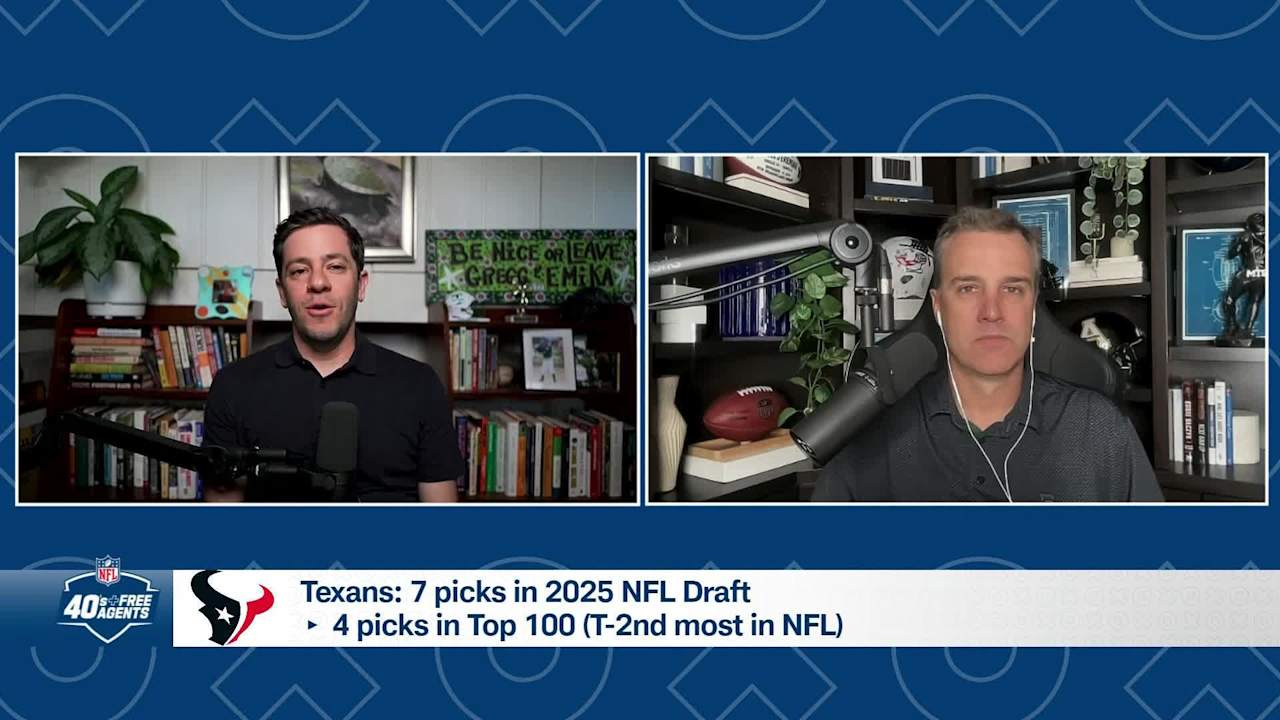 NFL Network's Daniel Jeremiah: Texans should target Tyler Booker in 2025 NFL Draft | '40s and ...