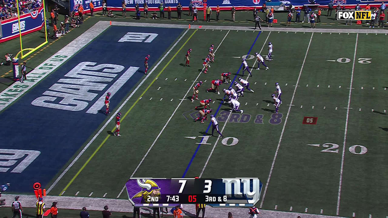 New York Giants cornerback Andru Phillips makes touchdown-saving tackle ...