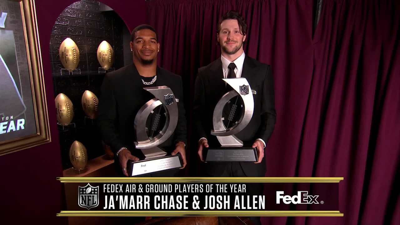 Buffalo Bills quarterback Josh Allen and Cincinnati Bengals wide ...