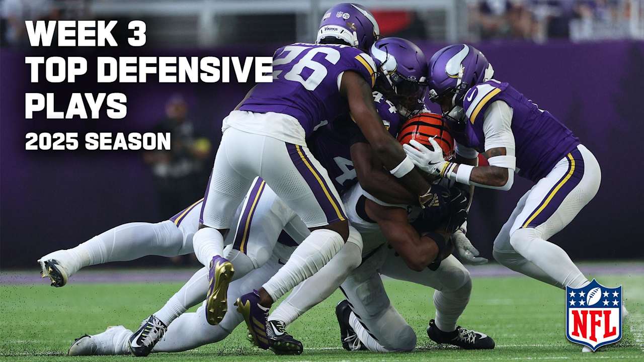 Top defensive plays | Week 3