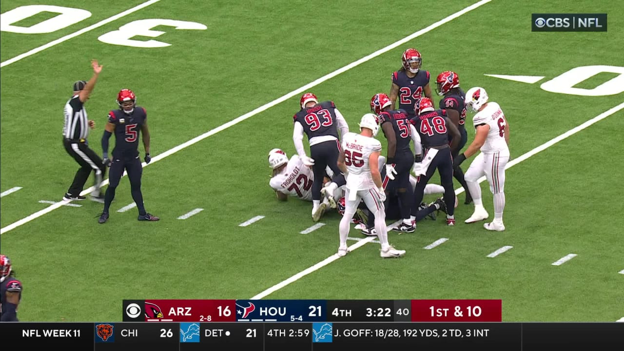 Arizona Cardinals wide receiver Greg Dortch enters Beast Mode during 31 ...