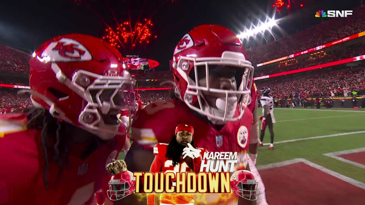 Kansas City Chiefs running back Kareem Hunt's relentless effort yields ...