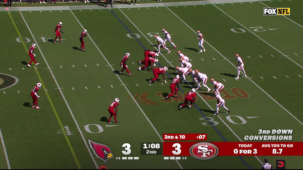 San Francisco 49ers wide receiver Ricky Pearsall pierces Cardinals ...