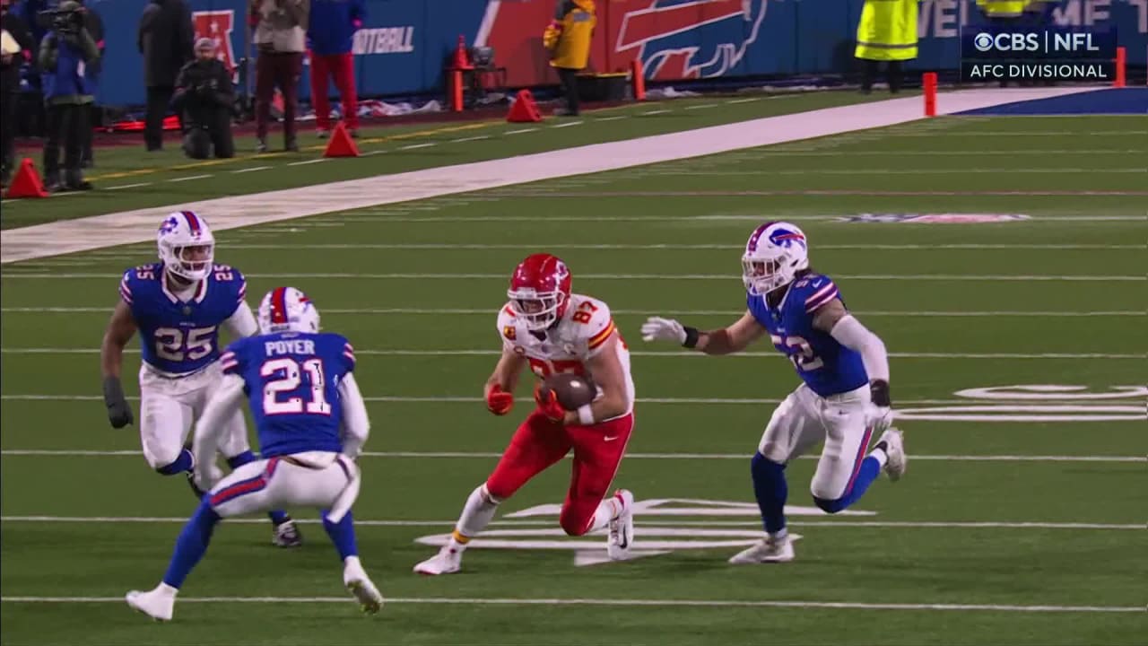 Every catch from Kansas City Chiefs tight end Travis Kelce's 2-TD game vs. Buffalo | AFC ...