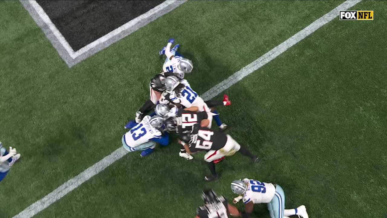 Atlanta Falcons running back Tyler Allgeier adds to Falcons' lead with ...