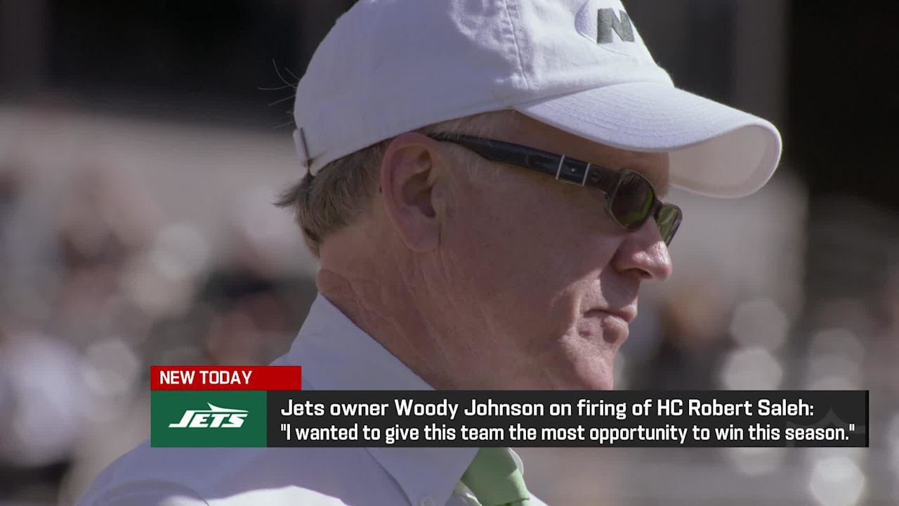 New York Jets owner Woody Johnson: Jets' decision to fire head coach Robert Saleh was about ...