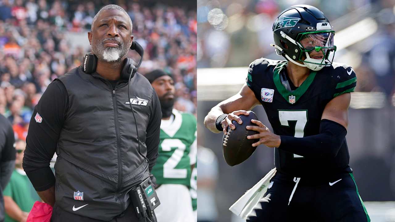 Aaron Glenn acknowledges Justin Fields took 'step back,' but no QB change right now for Jets