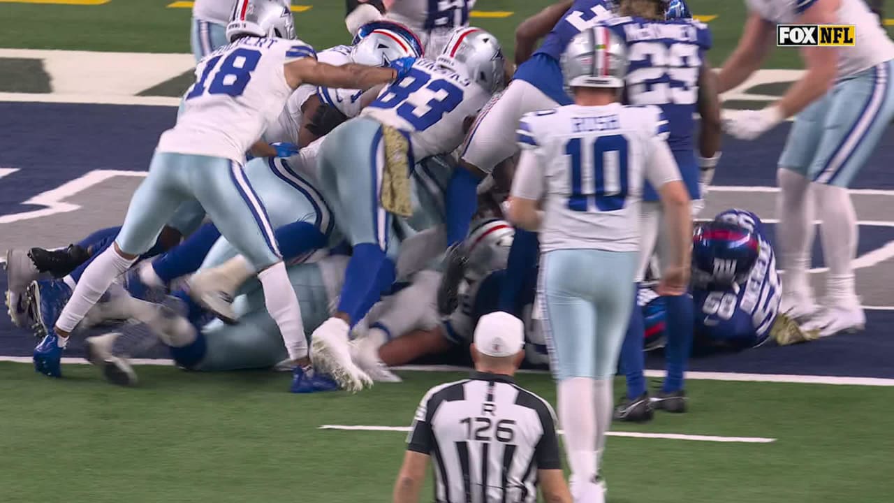 Dallas Cowboys running back Rico Dowdle reveals TD celebration after a ...