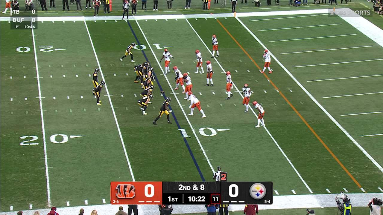 Pittsburgh Steelers quarterback Aaron Rodgers' touchdown swing pass to ...