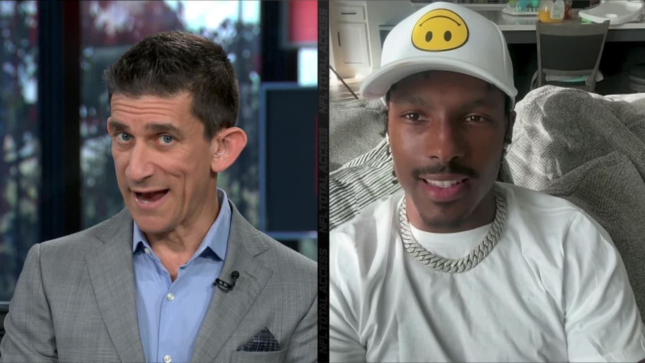 Kansas City Chiefs wide receiver Mecole Hardman joins 'NFL Total Access ...