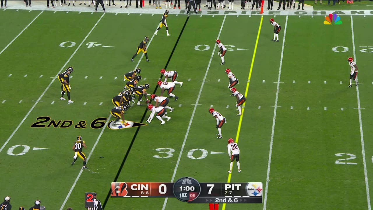 Pittsburgh Steelers wide receiver Allen Robinson's twisting toe-tap ...