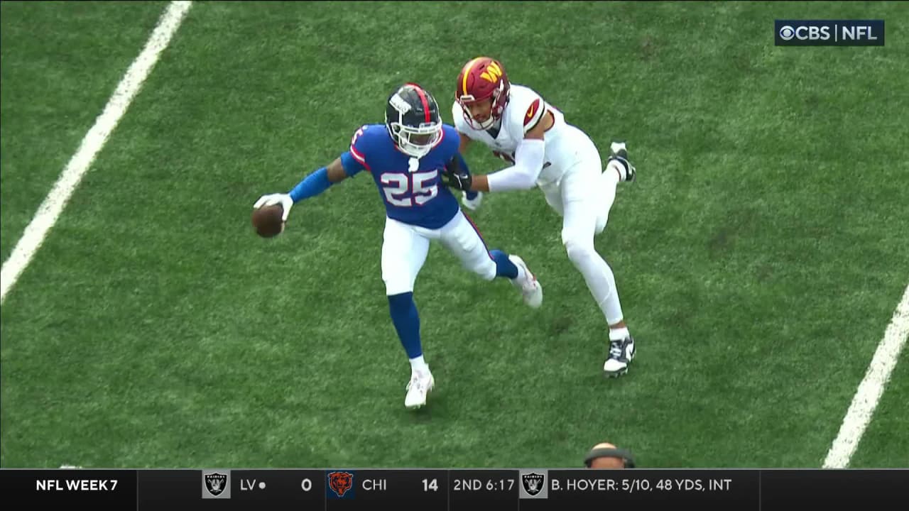 New York Giants cornerback Deonte Banks' top plays | 2023 season