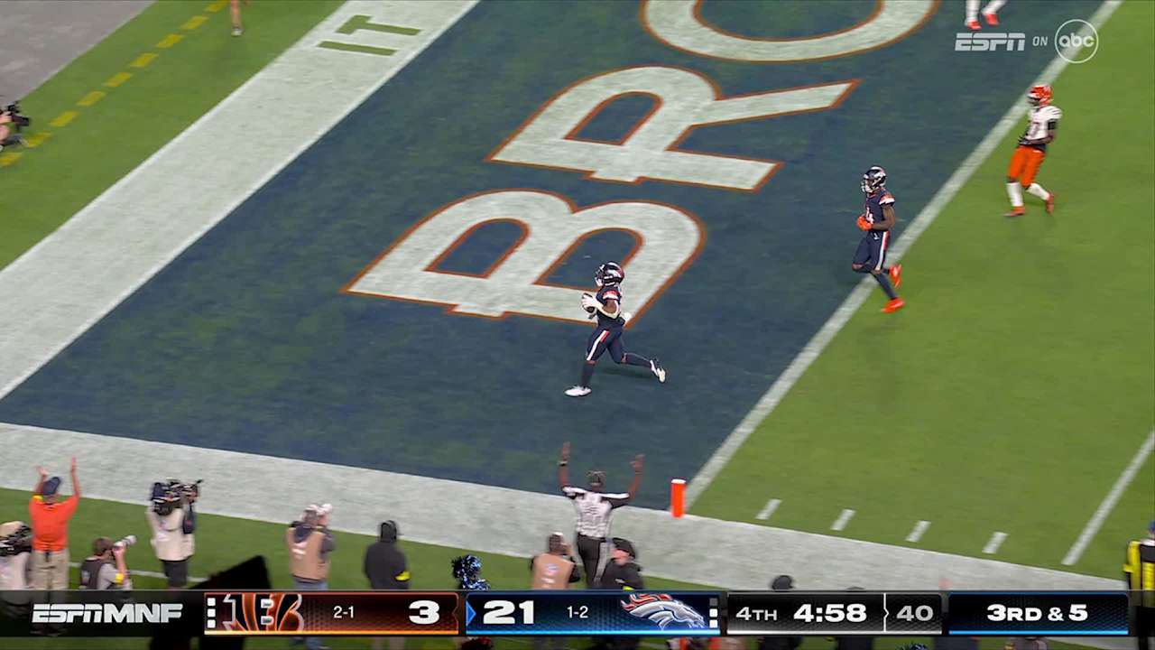 Denver Broncos running back RJ Harvey couldn't possibly be more open to ...