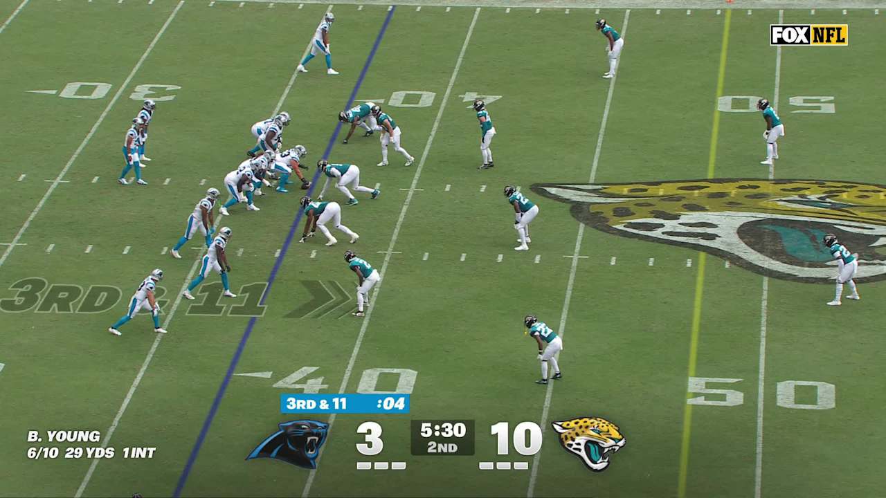 Carolina Panthers' quarterback Bryce Young's 22-yard scramble helps ...