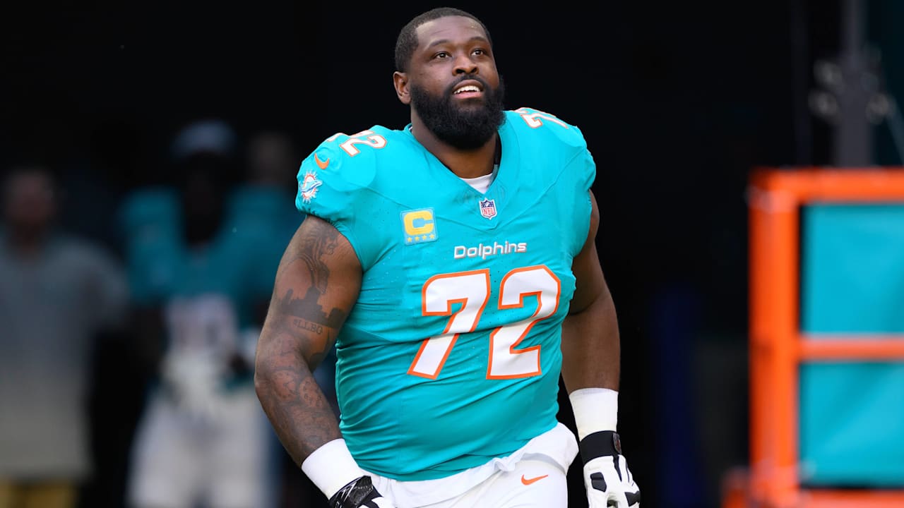 Dolphins five-time Pro Bowl LT Terron Armstead retiring after 12 NFL ...