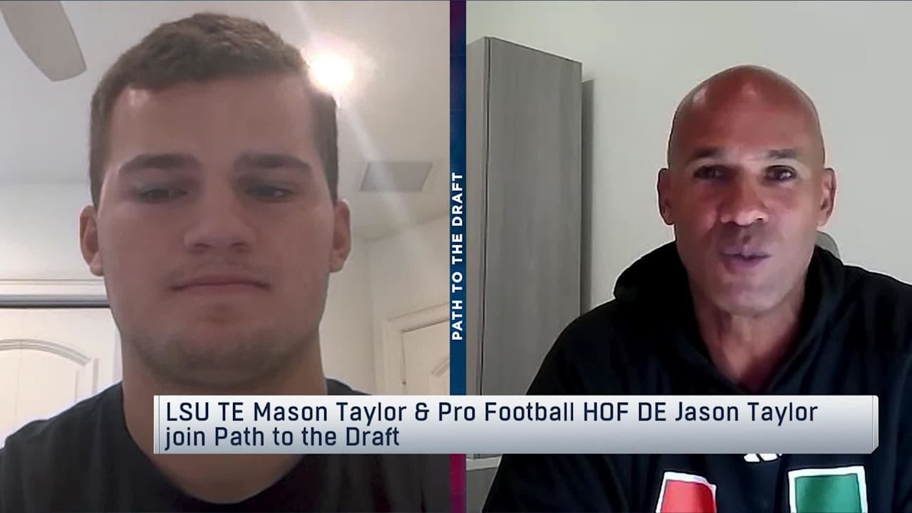 LSU TE Mason and HOF DE Jason Taylor join 'Path to the Draft' to talk draft process so far
