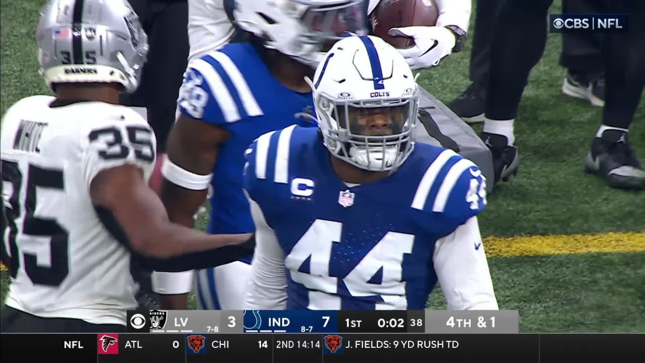 Las Vegas Raiders fail to fool Indianapolis Colts on trick play