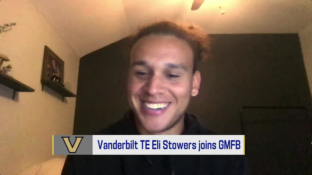 Vanderbilt Commodores tight end Eli Stowers joins 'GMFB' two days ...