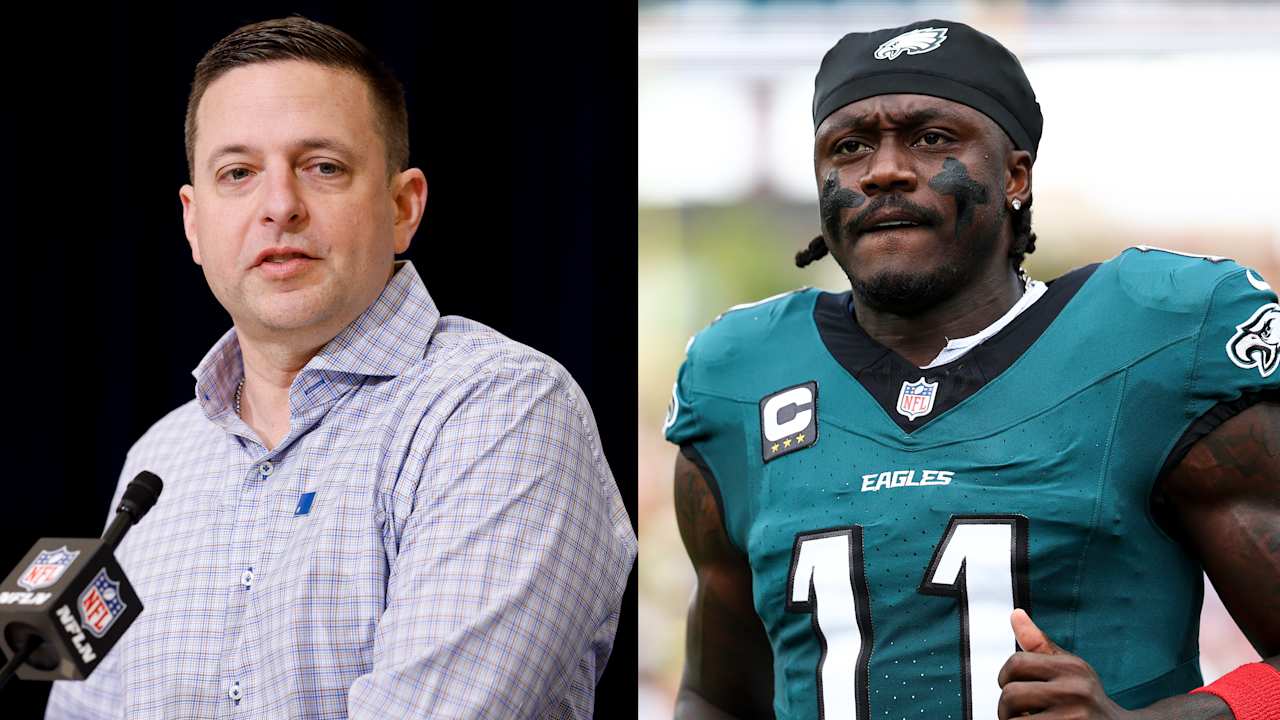 Patriots' Eliot Wolf 'gonna keep the door open' for possible A.J. Brown ...