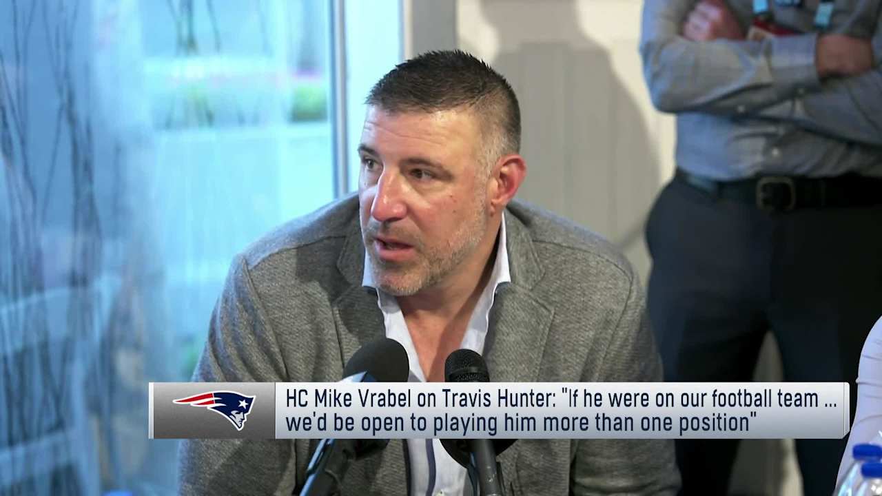 New England Patriots head coach Mike Vrabel forecasts how he'd ...