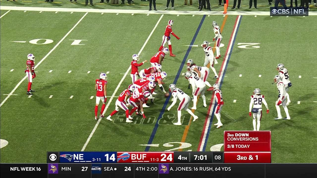 Buffalo Bills' running back Ray Davis can't quite tightrope the ...