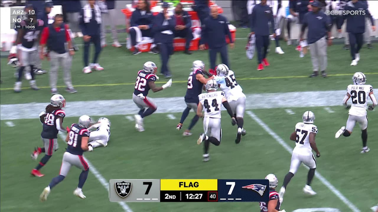 New England Patriots rookie running back TreVeyon Henderson captures ...