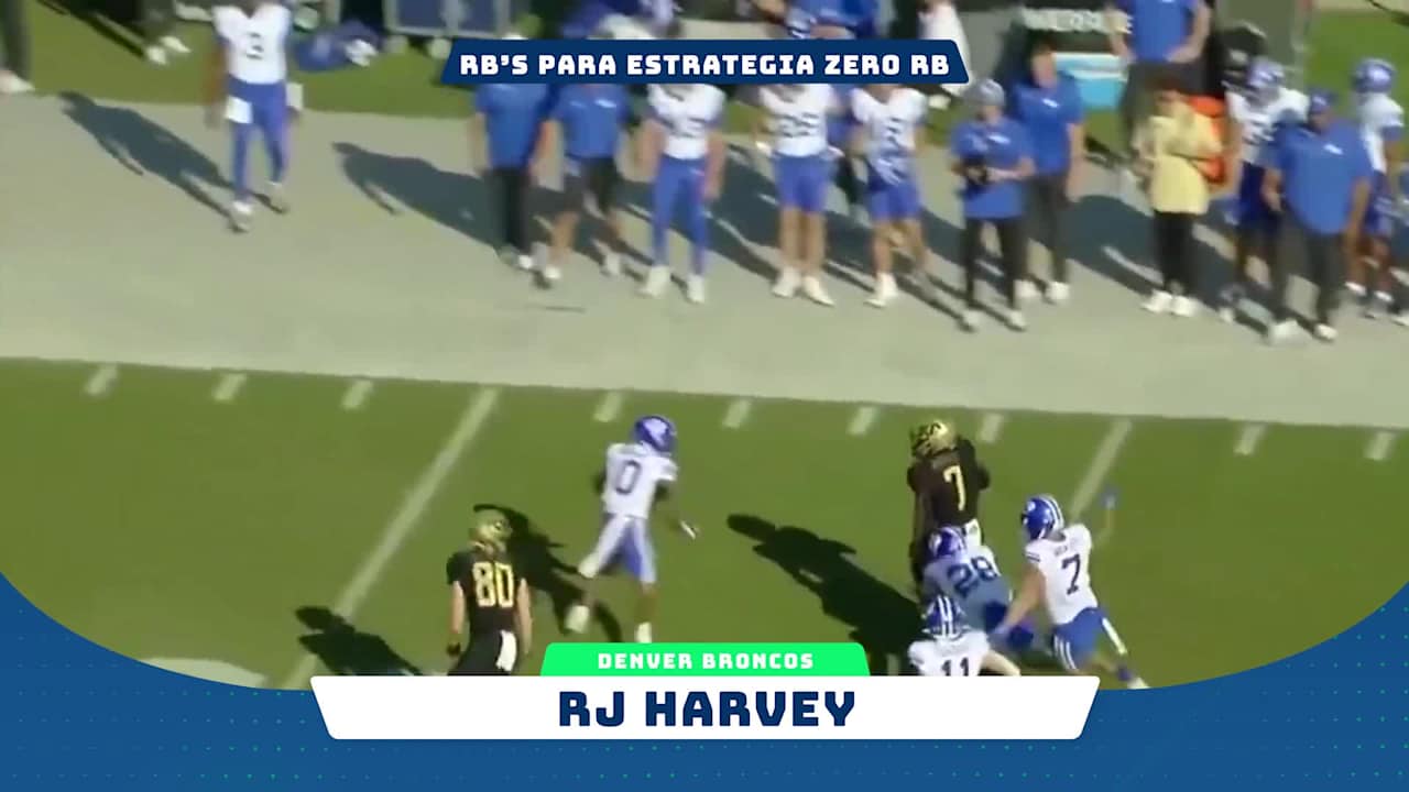 Mejores Running Backs para la estrategia Zero RB | NFL Fantasy en Español