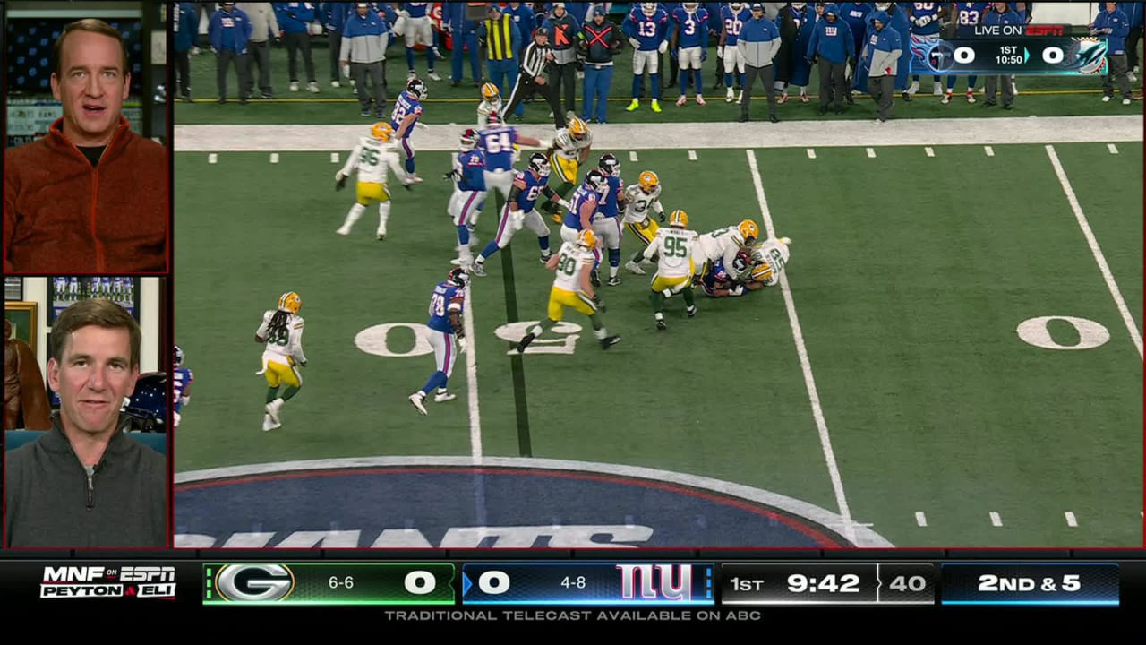 Former New York Giants quarterback Eli Manning talks about his nickname ...