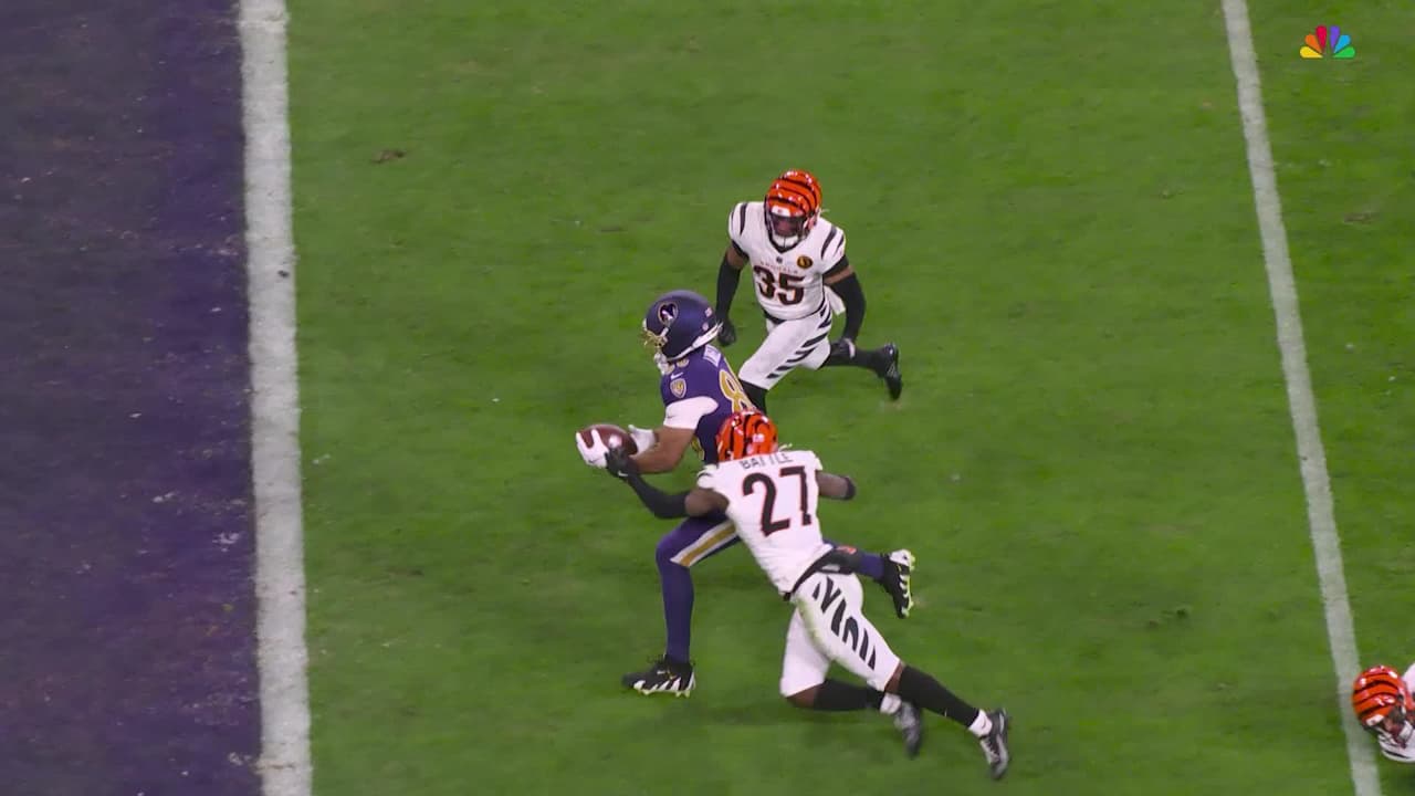 Can't-Miss Play: Cincinnati Bengals safety Jordan Battle battles for ...