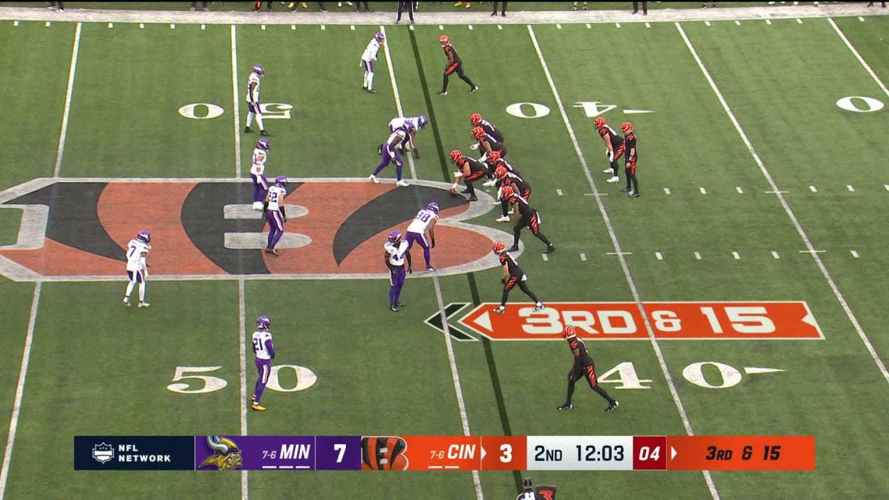 Cincinnati Bengals quarterback Jake Browning's deep launch JUST misses ...