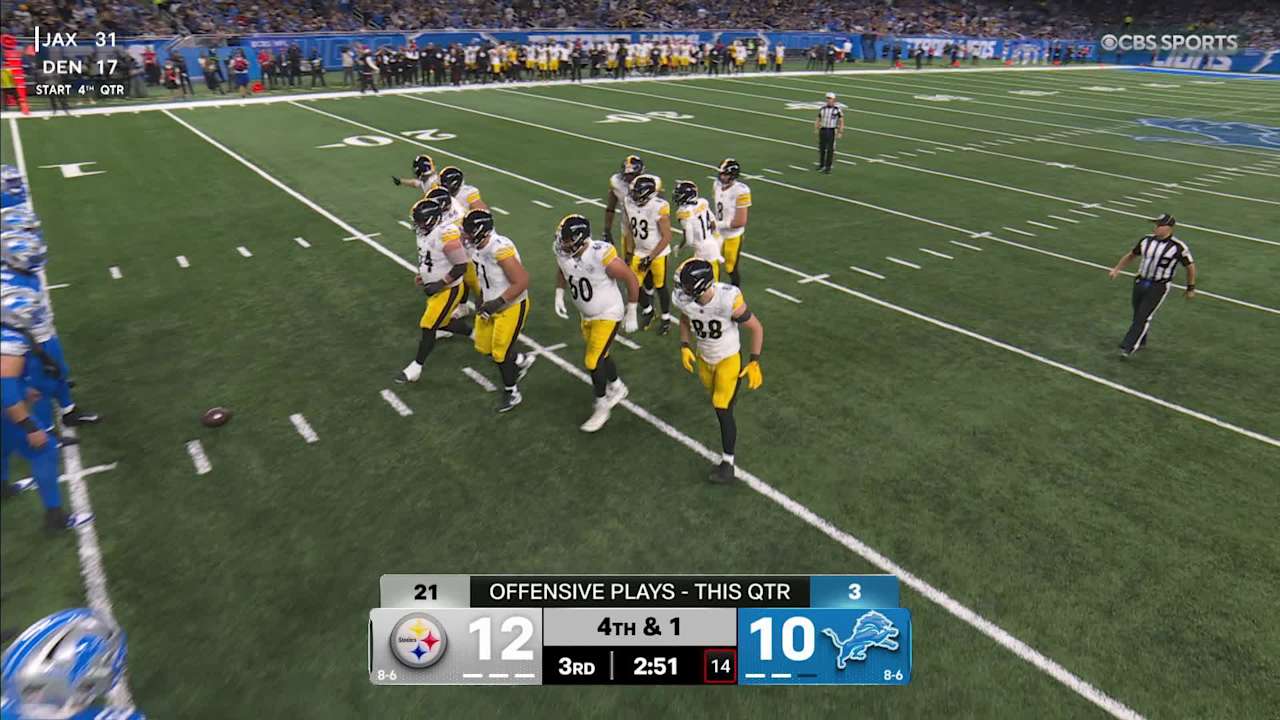 Pittsburgh's fake 'Tush Push' sees Steelers running back Kenneth ...