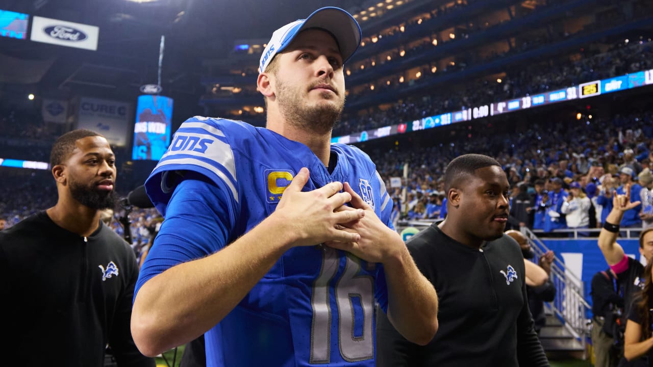QB Jared Goff says being traded to Lions 'was the greatest thing that ...