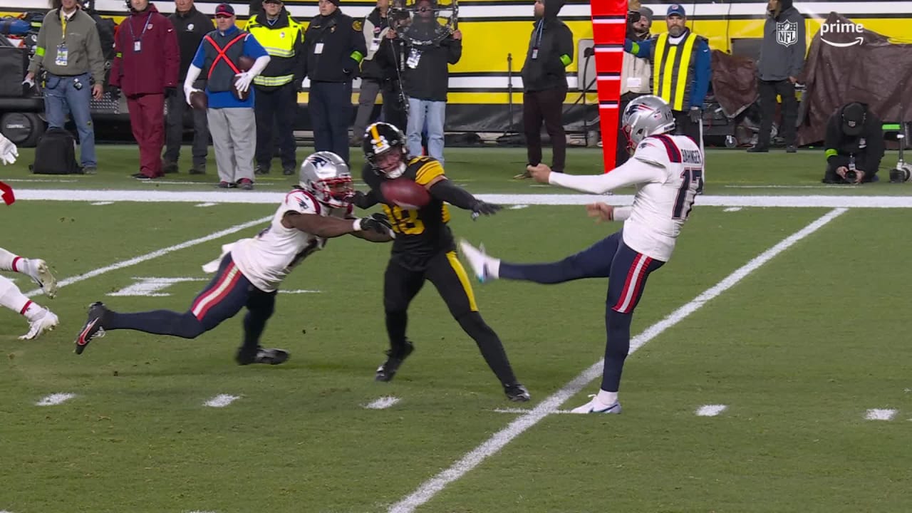 Blocked punt! Pittsburgh Steelers safety Miles Killebrew rejects New ...