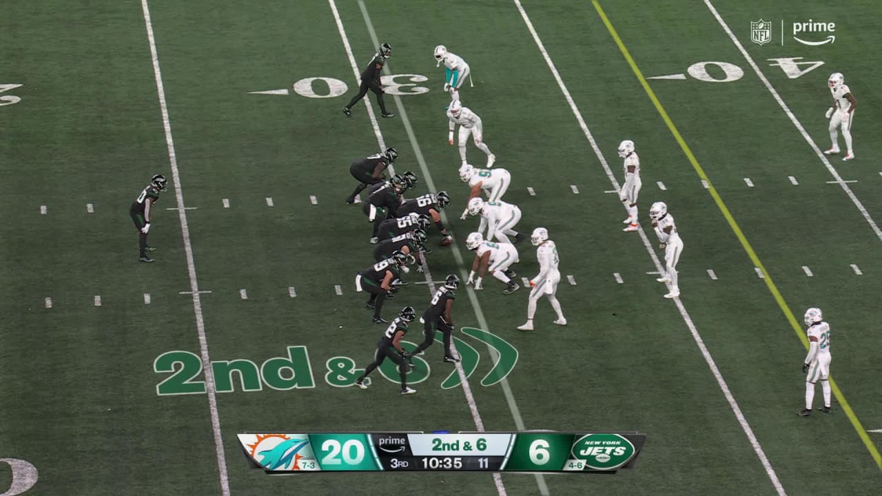 Miami Dolphins defensive tackle Christian Wilkins' second sack of game is way more powerful than ...