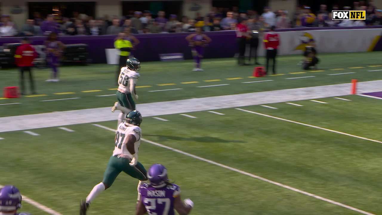 Can't-Miss Play: Pick-six alert! Philadelphia Eagles outside linebacker ...