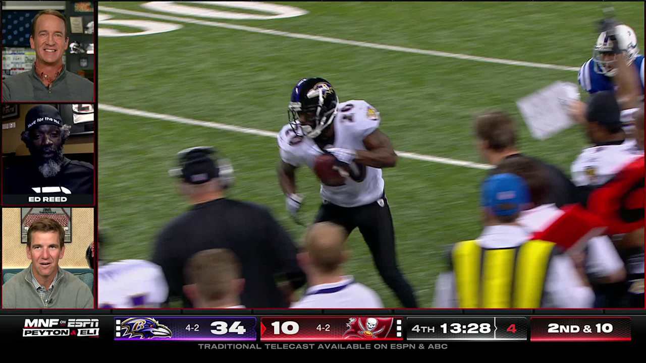 Hall of Fame safety Ed Reed on rivalries with Peyton Manning, Eli ...