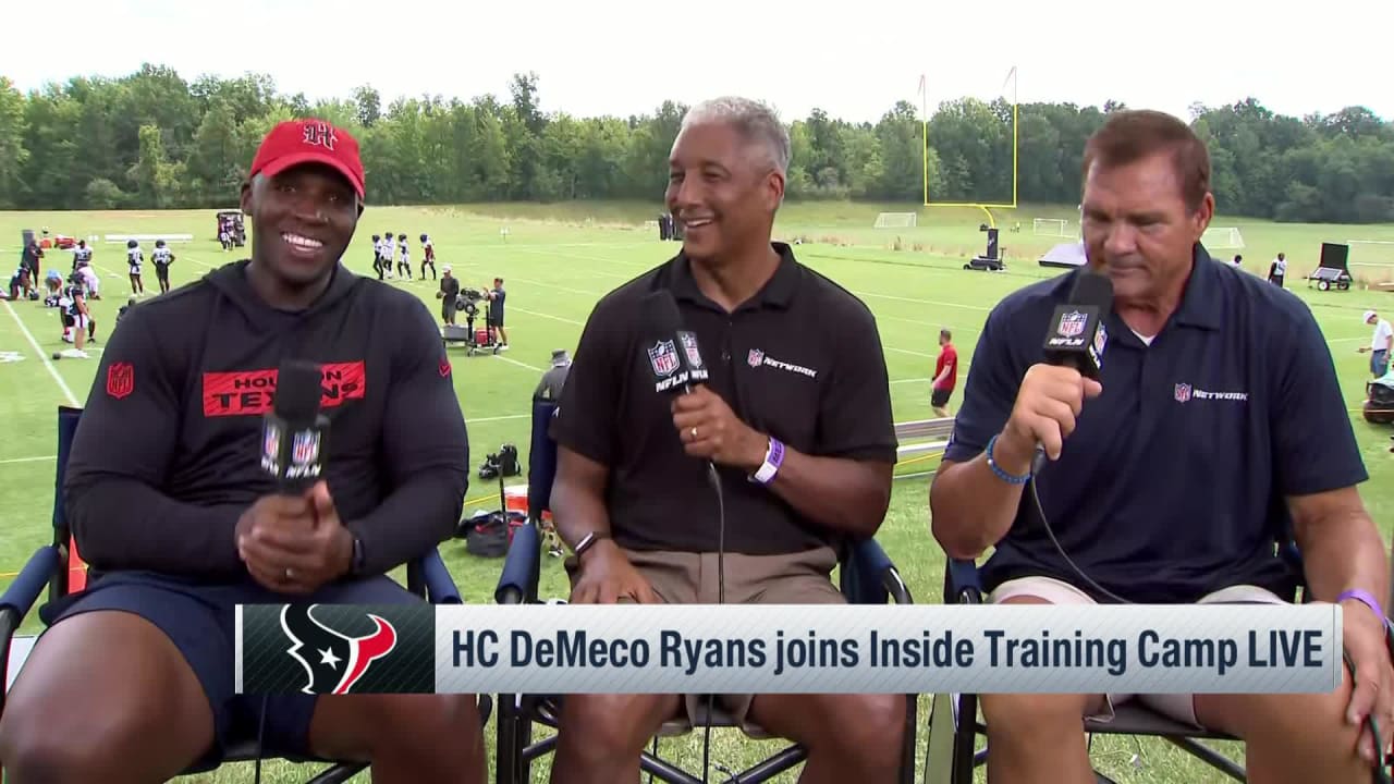 Houston Texans head coach DeMeco Ryans tells NFL Network's Brian ...