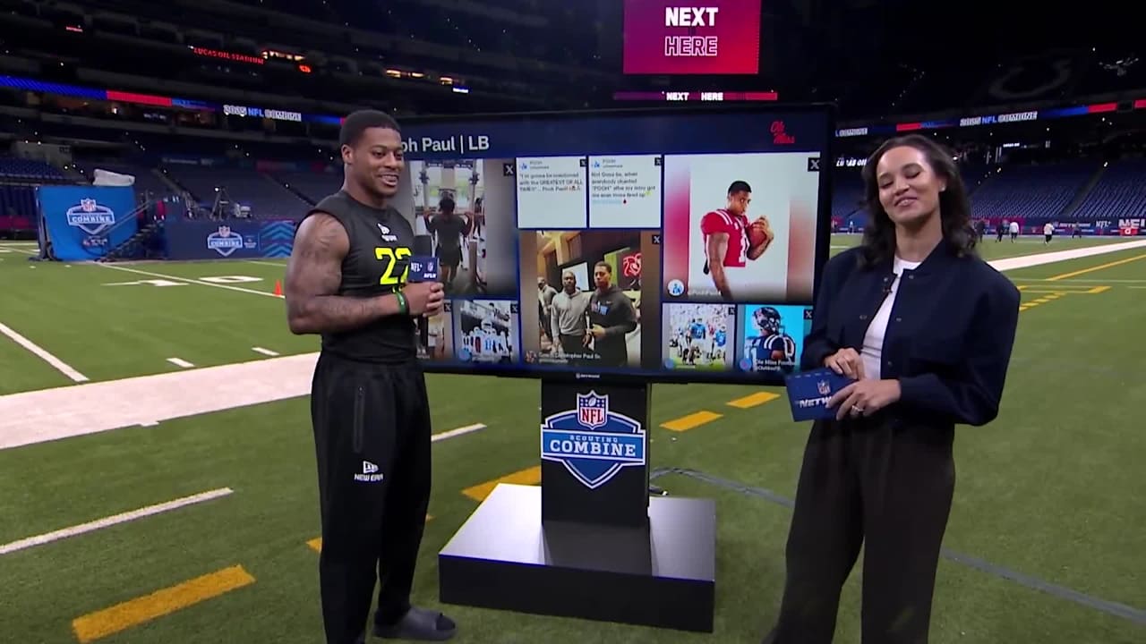 Linebacker Chris Paul Jr. describes the moment he met former NFL ...