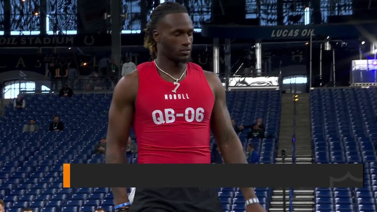 Biggest QB winners at NFL combine | 'NFL Total Access'