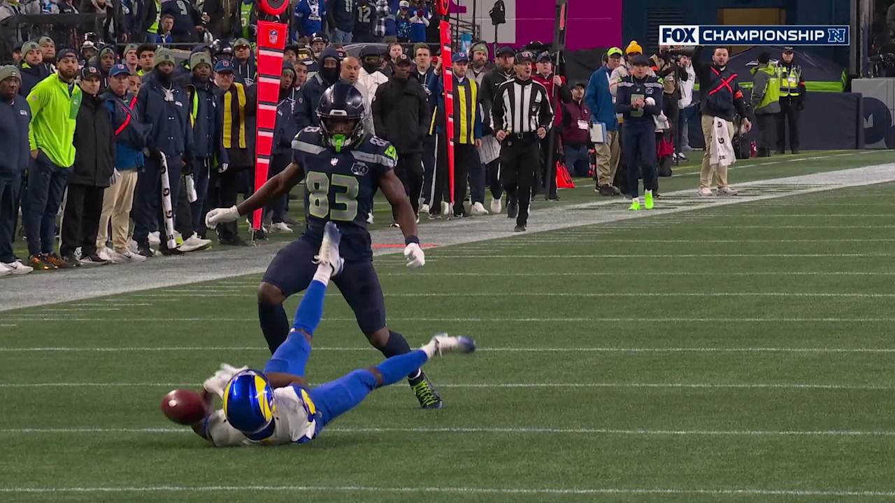 Seattle Seahawks wide receiver Dareke Young's punt-return fumble ...