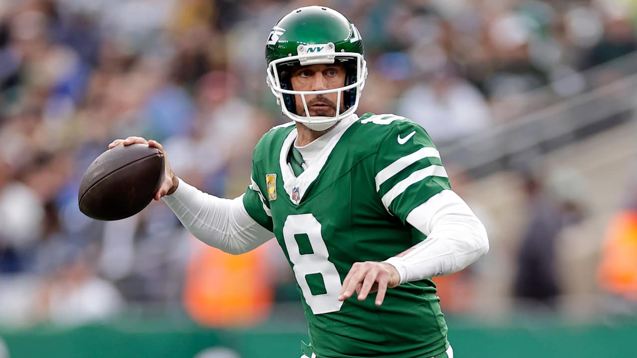 Jets QB Aaron Rodgers says his playing future is undetermined, but ...